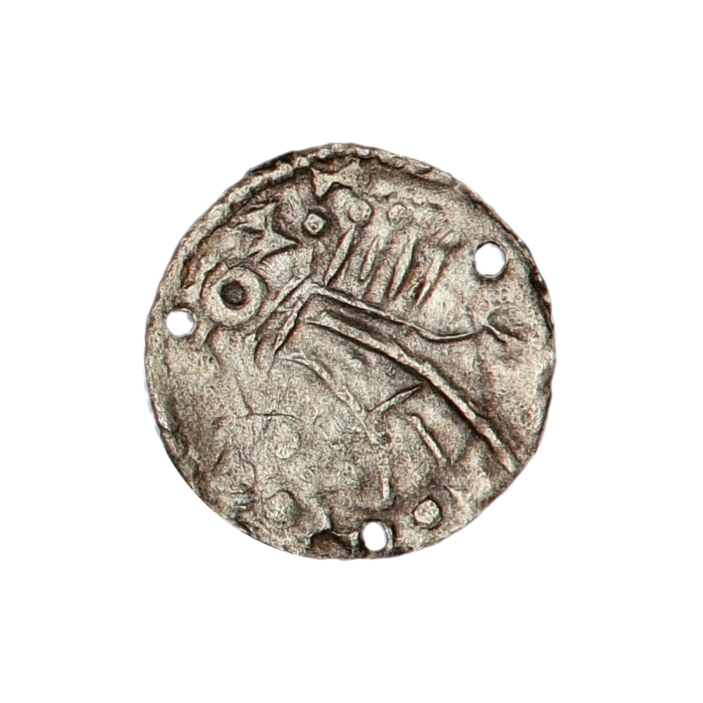 Olav III Kyrre, penning, 1067-1093, sjelden - Naturens Mangfold AS