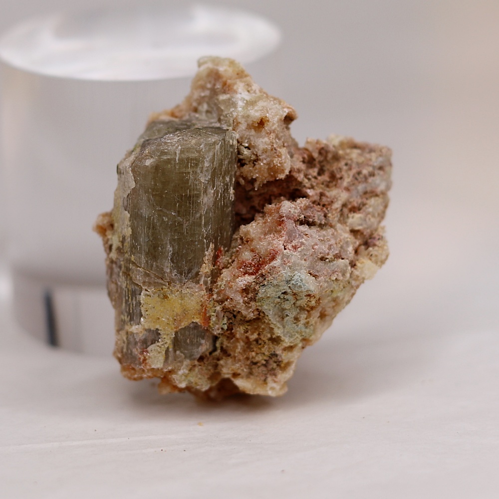 Apatitt på stilbitt fra Imilchil, Marokko - Naturens Mangfold AS